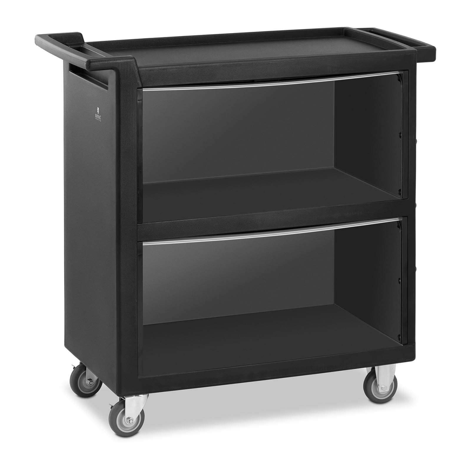 Serving Trolley With Roller Doors Royal Catering